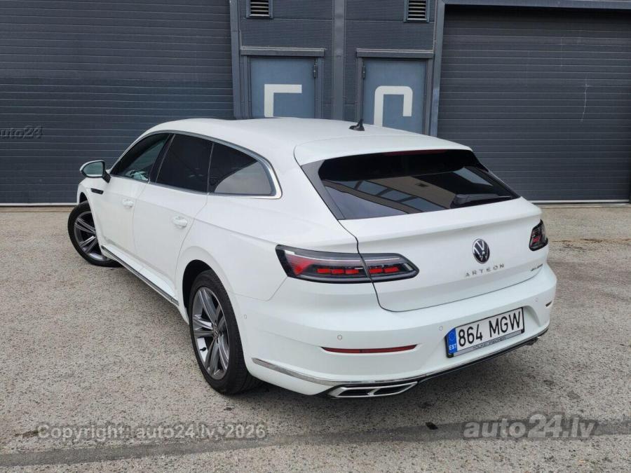 White Volkswagen Arteon 2022 in Tallinn, with an engine capacity of 1.40 L and mileage of 169 thousand km for 24890 €, photo 2 on AUTOMOTO.COM.LV