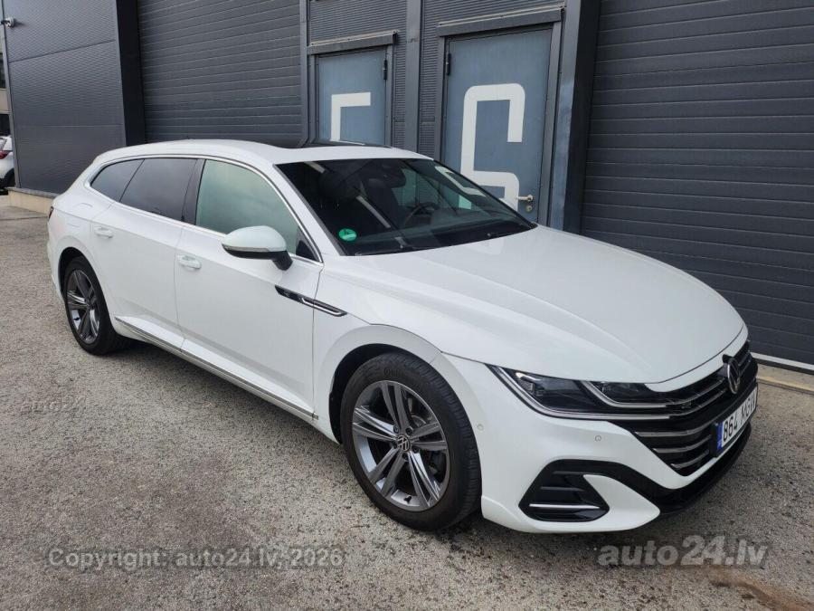 White Volkswagen Arteon 2022 in Tallinn, with an engine capacity of 1.40 L and mileage of 169 thousand km for 24890 €, photo 5 on AUTOMOTO.COM.LV