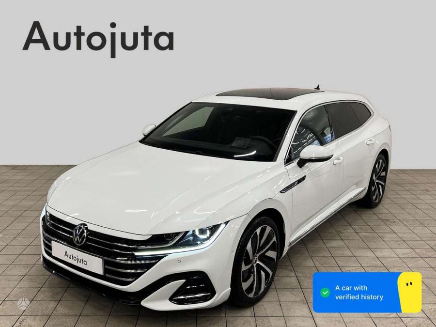 Balts Volkswagen Arteon 2022 Kauņa, ar dzinēja tilpumu 1.40 L un nobraukumu 85 tūkst. km par 27500 €, foto 1 vietnē AUTOMOTO.COM.LV