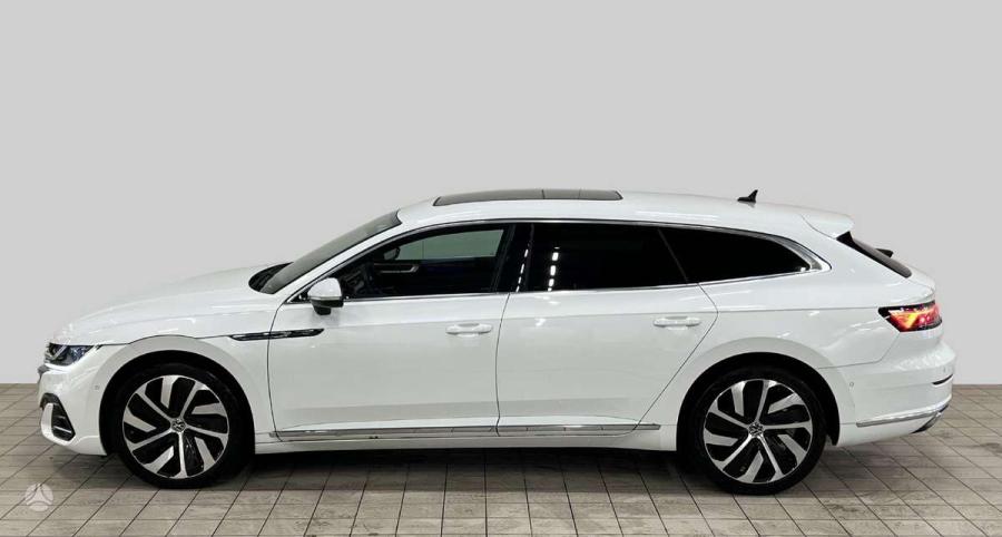 Balts Volkswagen Arteon 2022 Kauņa, ar dzinēja tilpumu 1.40 L un nobraukumu 85 tūkst. km par 27500 €, foto 2 vietnē AUTOMOTO.COM.LV