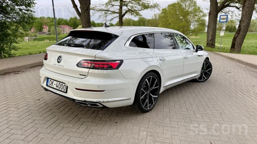 Balts Volkswagen Arteon 2022 Valmiera, ar dzinēja tilpumu 2.00 L un nobraukumu 178 tūkst. km par 25199 €, foto 5 vietnē AUTOMOTO.COM.LV