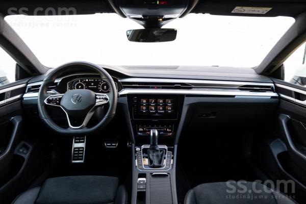 White Volkswagen Arteon 2022 in Riga, with an engine capacity of 1.40 L and mileage of 116 thousand km for 25500 €, photo 10 on AUTOMOTO.COM.LV
