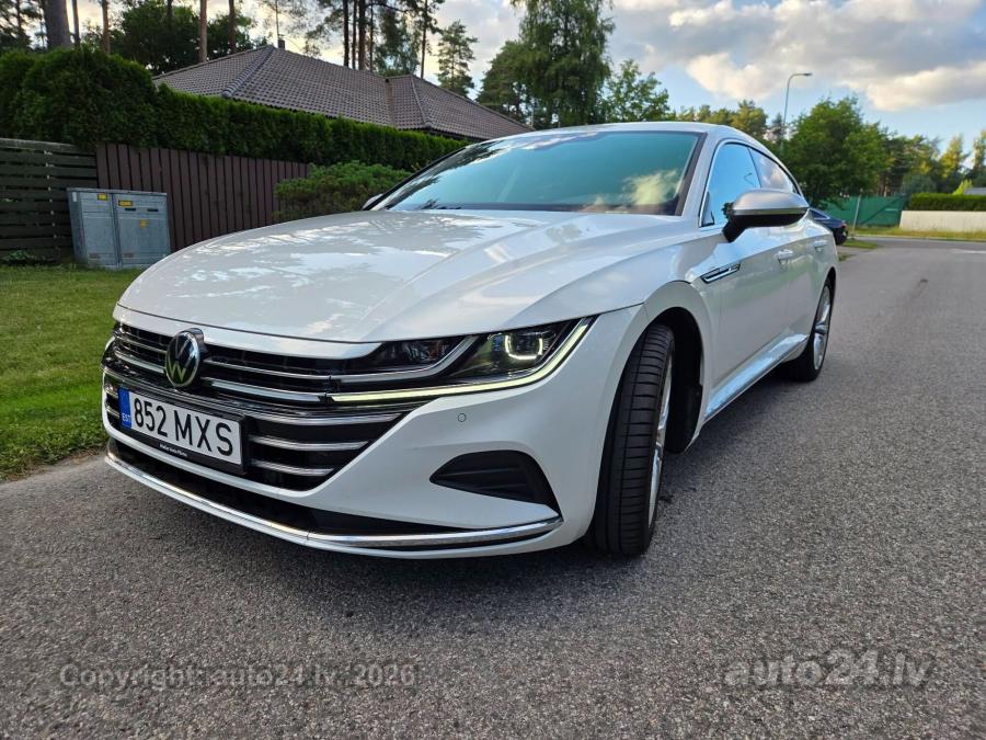 Balts Volkswagen Arteon 2022 Tallina, ar dzinēja tilpumu 2.00 L un nobraukumu 63 tūkst. km par 29900 €, foto 3 vietnē AUTOMOTO.COM.LV