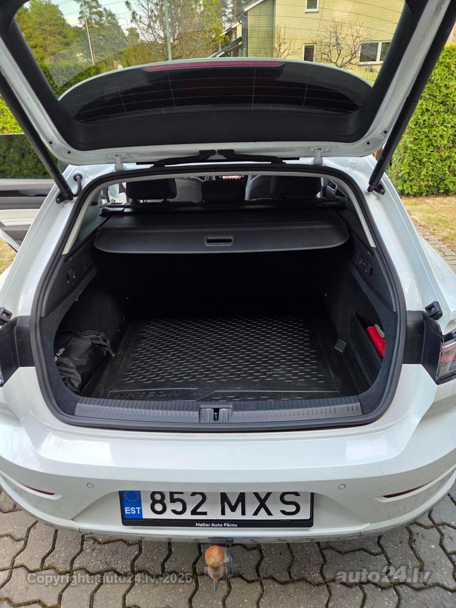 Balts Volkswagen Arteon 2022 Tallina, ar dzinēja tilpumu 2.00 L un nobraukumu 63 tūkst. km par 29900 €, foto 5 vietnē AUTOMOTO.COM.LV