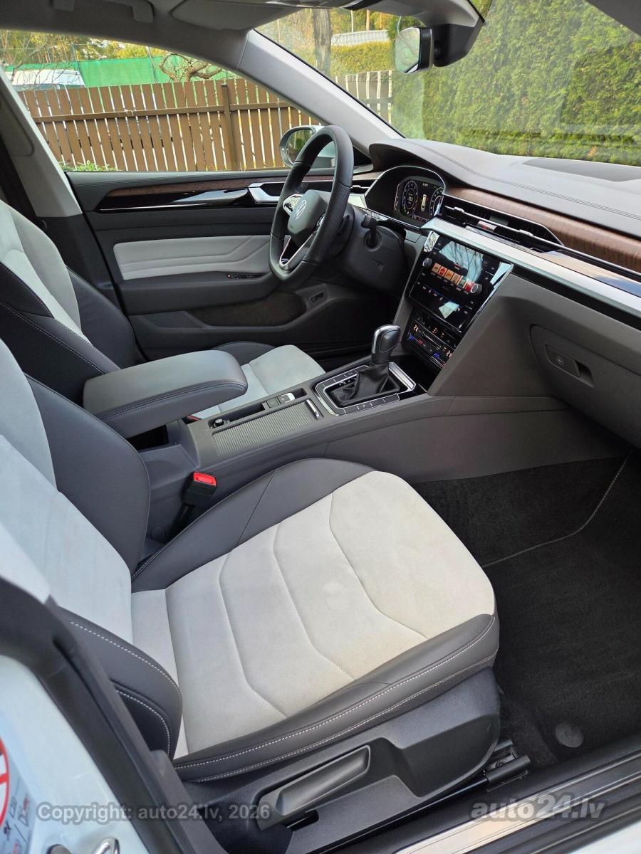 Balts Volkswagen Arteon 2022 Tallina, ar dzinēja tilpumu 2.00 L un nobraukumu 63 tūkst. km par 29900 €, foto 7 vietnē AUTOMOTO.COM.LV