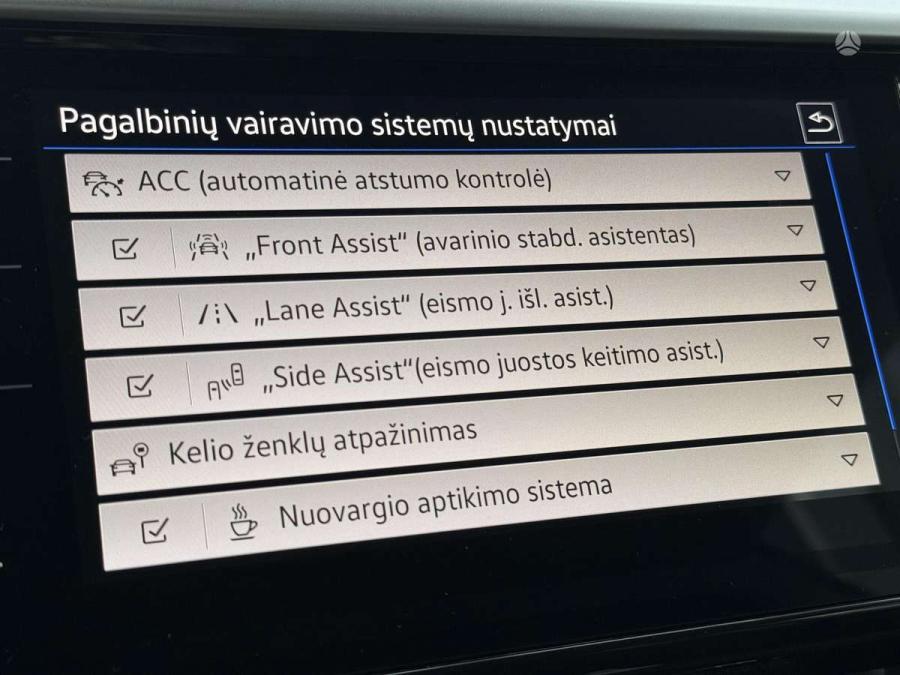 Balts Volkswagen Arteon 2022 Viļņa, ar dzinēja tilpumu 1.97 L un nobraukumu 84 tūkst. km par 25490 €, foto 29 vietnē AUTOMOTO.COM.LV