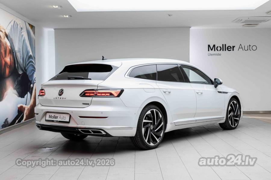 White Volkswagen Arteon 2023 in Tallinn, with an engine capacity of 2.00 L and mileage of 139 thousand km for 29900 €, photo 7 on AUTOMOTO.COM.LV
