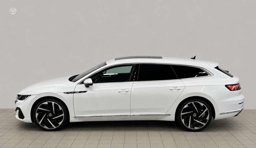 Balts Volkswagen Arteon 2023 Kauņa, ar dzinēja tilpumu 1.98 L un nobraukumu 100 tūkst. km par 30800 €, foto 3 vietnē AUTOMOTO.COM.LV