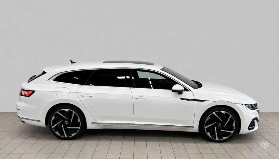 Balts Volkswagen Arteon 2023 Kauņa, ar dzinēja tilpumu 1.98 L un nobraukumu 100 tūkst. km par 30800 €, foto 4 vietnē AUTOMOTO.COM.LV