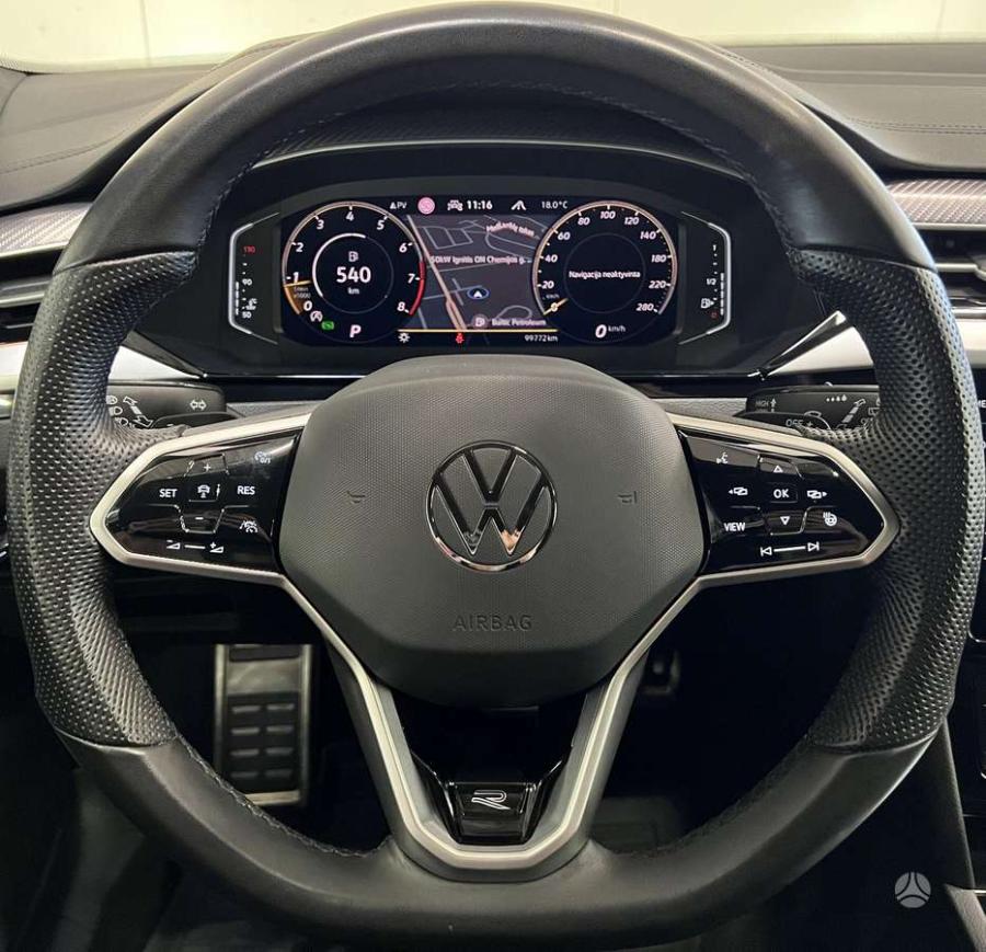 Balts Volkswagen Arteon 2023 Kauņa, ar dzinēja tilpumu 1.98 L un nobraukumu 100 tūkst. km par 30800 €, foto 7 vietnē AUTOMOTO.COM.LV