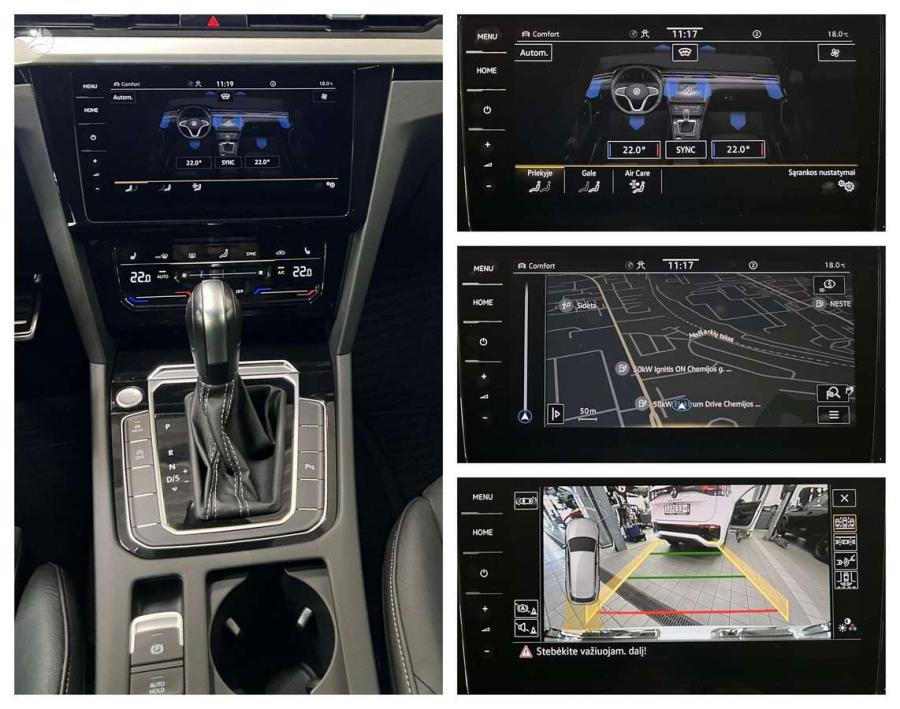 Balts Volkswagen Arteon 2023 Kauņa, ar dzinēja tilpumu 1.98 L un nobraukumu 100 tūkst. km par 30800 €, foto 12 vietnē AUTOMOTO.COM.LV