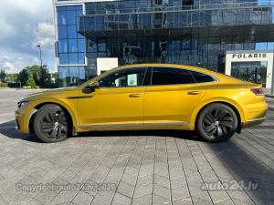 Yellow Volkswagen Arteon 2017 in Tallinn, with an engine capacity of 2.00 L and mileage of 165 thousand km for 22500 €, photo 4 on AUTOMOTO.COM.LV