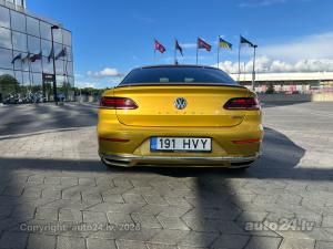 Yellow Volkswagen Arteon 2017 in Tallinn, with an engine capacity of 2.00 L and mileage of 165 thousand km for 22500 €, photo 6 on AUTOMOTO.COM.LV