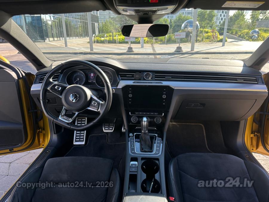 Yellow Volkswagen Arteon 2017 in Tallinn, with an engine capacity of 2.00 L and mileage of 165 thousand km for 22500 €, photo 11 on AUTOMOTO.COM.LV