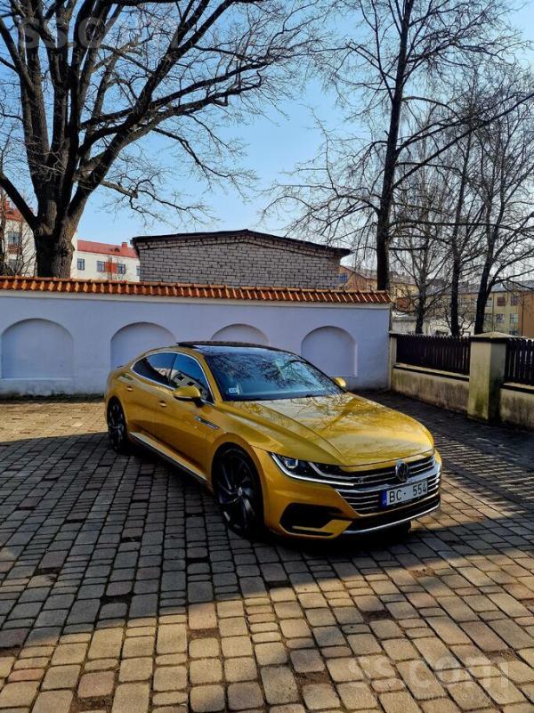 Dzeltens Volkswagen Arteon 2018 Jelgava, ar dzinēja tilpumu 2.00 L un nobraukumu 142 tūkst. km par 22000 €, foto 1 vietnē AUTOMOTO.COM.LV