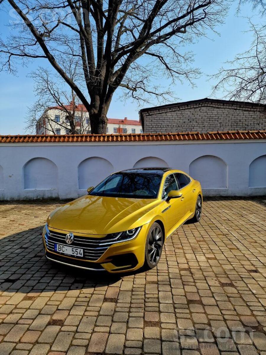 Dzeltens Volkswagen Arteon 2018 Jelgava, ar dzinēja tilpumu 2.00 L un nobraukumu 142 tūkst. km par 22000 €, foto 2 vietnē AUTOMOTO.COM.LV