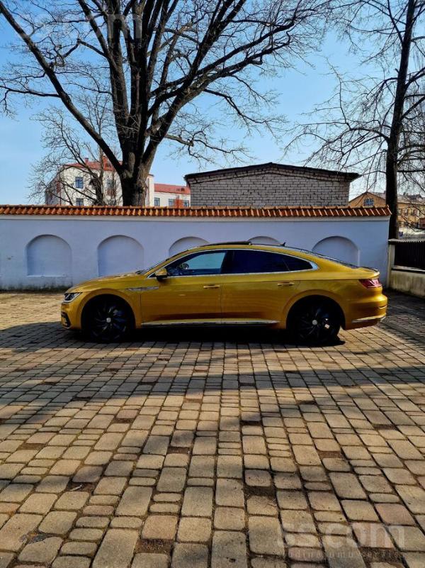 Dzeltens Volkswagen Arteon 2018 Jelgava, ar dzinēja tilpumu 2.00 L un nobraukumu 142 tūkst. km par 22000 €, foto 3 vietnē AUTOMOTO.COM.LV