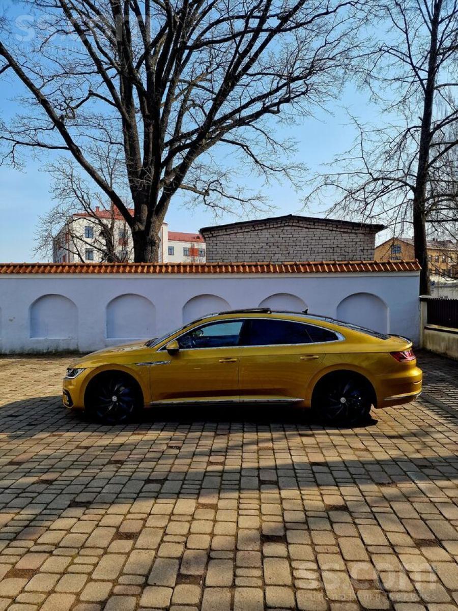 Dzeltens Volkswagen Arteon 2018 Jelgava, ar dzinēja tilpumu 2.00 L un nobraukumu 142 tūkst. km par 22000 €, foto 4 vietnē AUTOMOTO.COM.LV