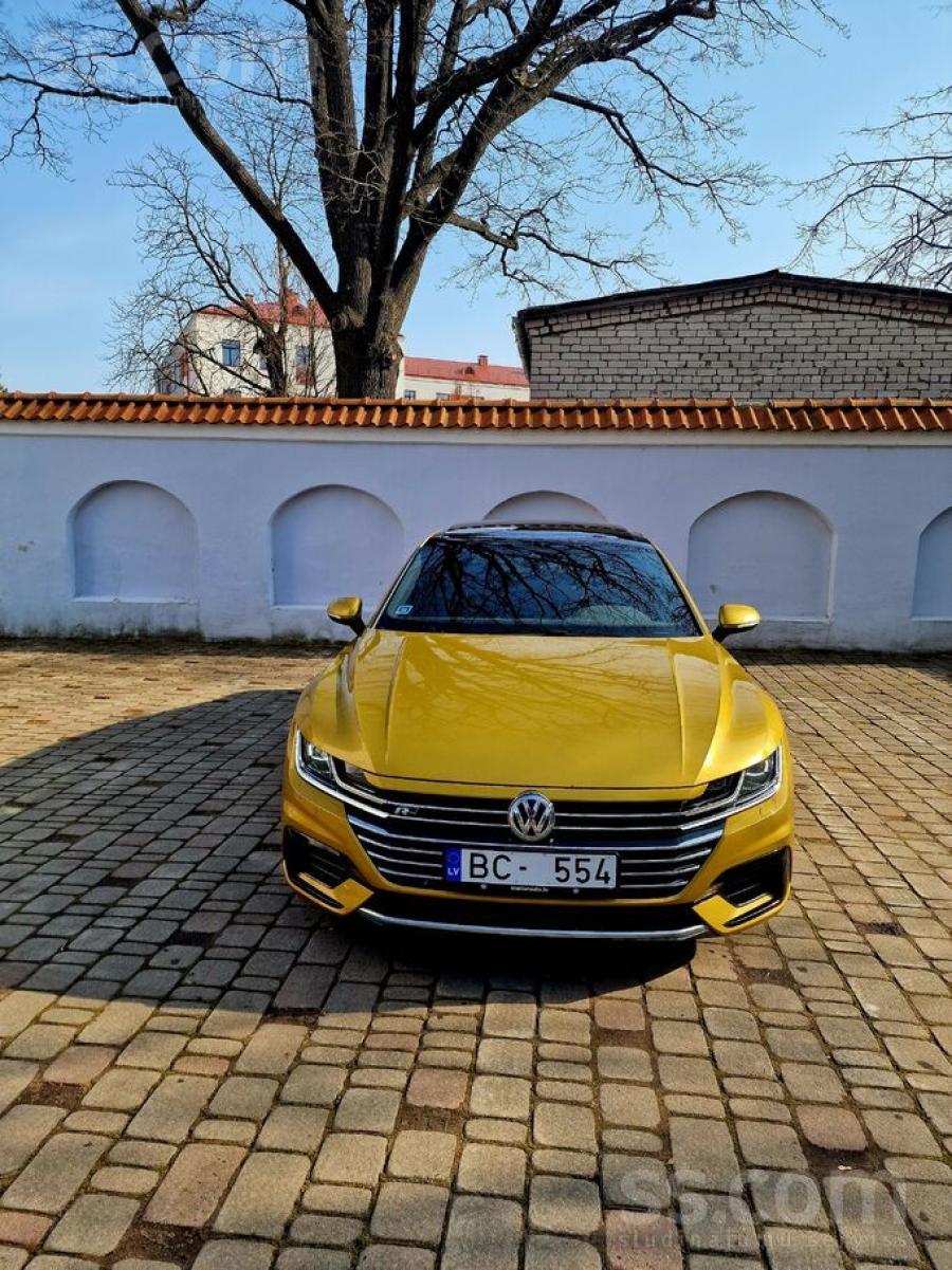 Dzeltens Volkswagen Arteon 2018 Jelgava, ar dzinēja tilpumu 2.00 L un nobraukumu 142 tūkst. km par 22000 €, foto 6 vietnē AUTOMOTO.COM.LV