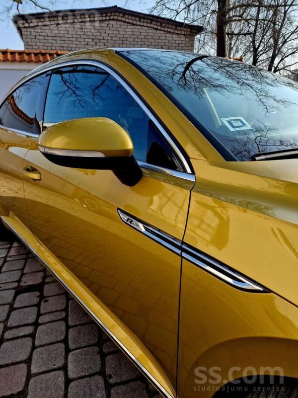Dzeltens Volkswagen Arteon 2018 Jelgava, ar dzinēja tilpumu 2.00 L un nobraukumu 142 tūkst. km par 22000 €, foto 7 vietnē AUTOMOTO.COM.LV
