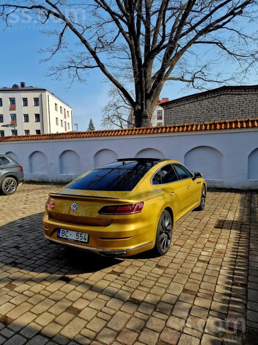 Dzeltens Volkswagen Arteon 2018 Jelgava, ar dzinēja tilpumu 2.00 L un nobraukumu 142 tūkst. km par 22000 €, foto 11 vietnē AUTOMOTO.COM.LV