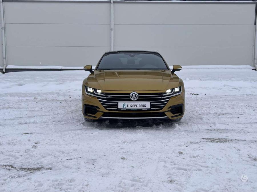 Dzeltens Volkswagen Arteon 2018 Kauņa, ar dzinēja tilpumu 1.98 L un nobraukumu 127 tūkst. km par 21800 €, foto 2 vietnē AUTOMOTO.COM.LV