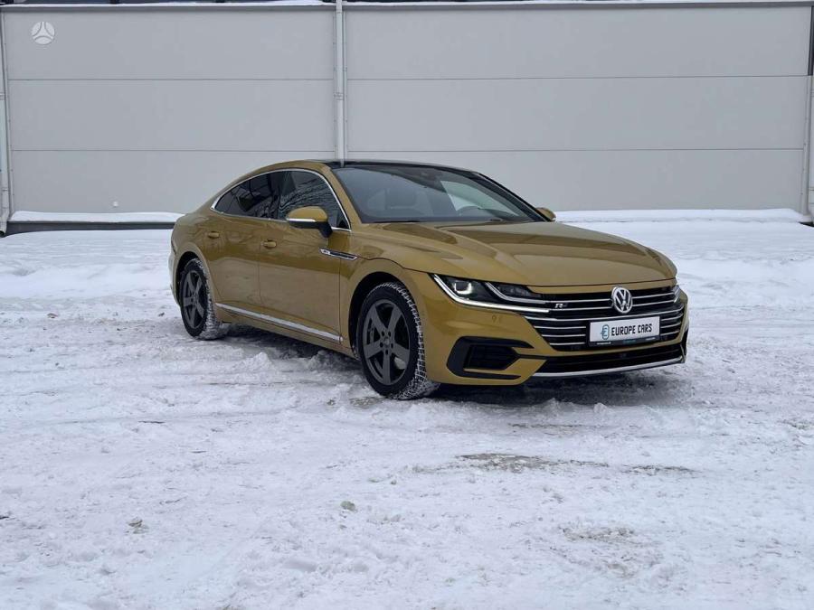 Dzeltens Volkswagen Arteon 2018 Kauņa, ar dzinēja tilpumu 1.98 L un nobraukumu 127 tūkst. km par 21800 €, foto 3 vietnē AUTOMOTO.COM.LV