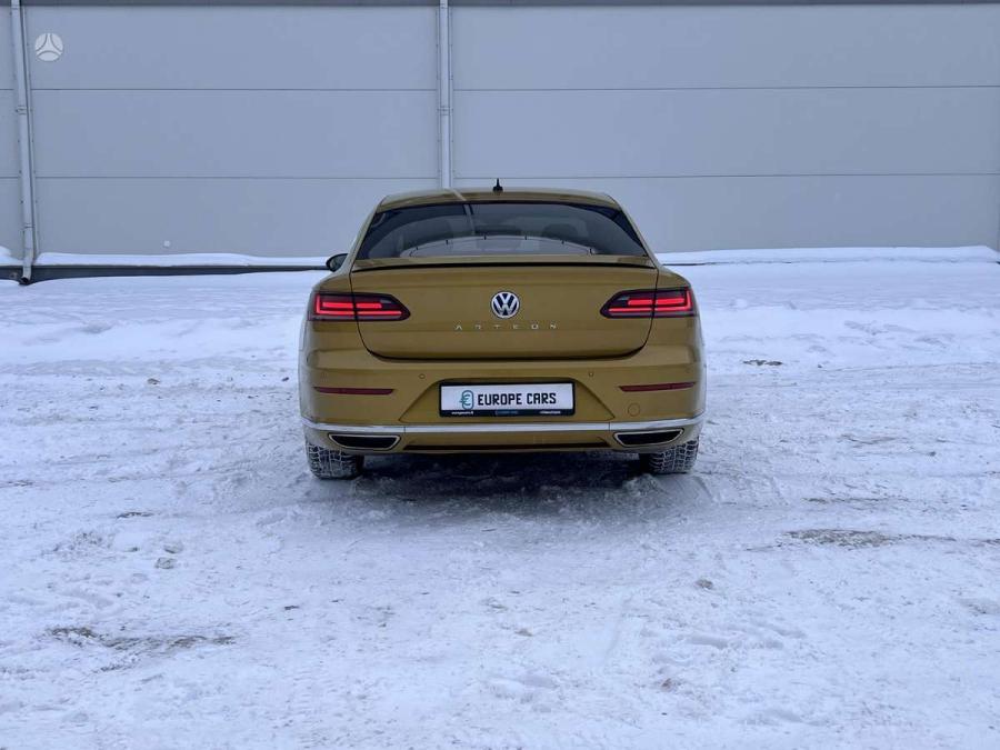 Dzeltens Volkswagen Arteon 2018 Kauņa, ar dzinēja tilpumu 1.98 L un nobraukumu 127 tūkst. km par 21800 €, foto 5 vietnē AUTOMOTO.COM.LV
