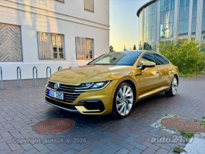Yellow Volkswagen Arteon 2018 in Parnu, with an engine capacity of 2.00 L and mileage of 84 thousand km for 25000 €, photo  on AUTOMOTO.COM.LV