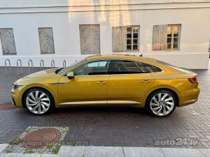Yellow Volkswagen Arteon 2018 in Parnu, with an engine capacity of 2.00 L and mileage of 84 thousand km for 25000 €, photo 3 on AUTOMOTO.COM.LV