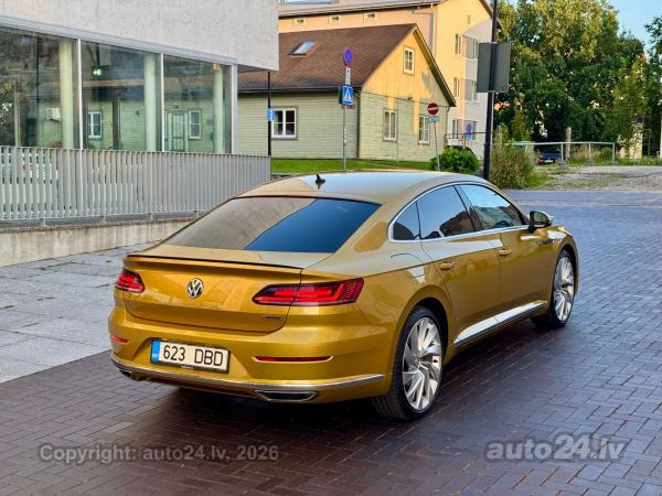 Yellow Volkswagen Arteon 2018 in Parnu, with an engine capacity of 2.00 L and mileage of 84 thousand km for 25000 €, photo 4 on AUTOMOTO.COM.LV