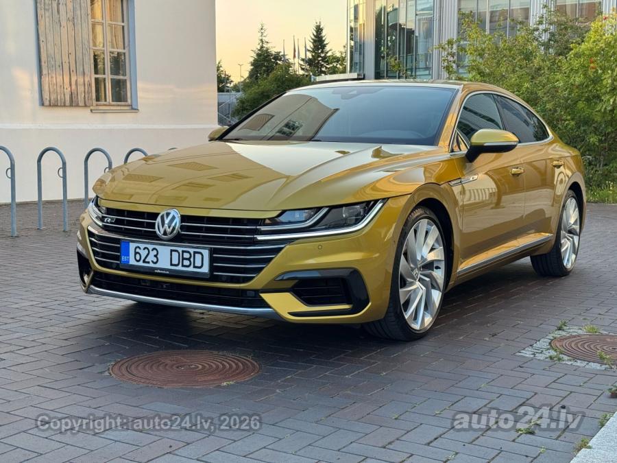 Yellow Volkswagen Arteon 2018 in Parnu, with an engine capacity of 2.00 L and mileage of 84 thousand km for 25000 €, photo 12 on AUTOMOTO.COM.LV