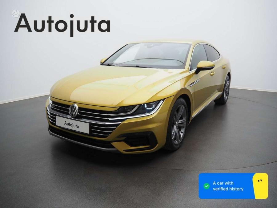 Dzeltens Volkswagen Arteon 2019 Viļņa, ar dzinēja tilpumu 1.97 L un nobraukumu 201 tūkst. km par 18900 €, foto 1 vietnē AUTOMOTO.COM.LV