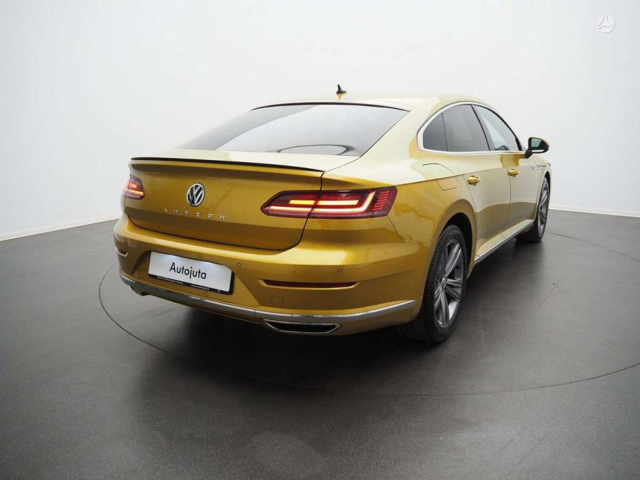 Dzeltens Volkswagen Arteon 2019 Viļņa, ar dzinēja tilpumu 1.97 L un nobraukumu 201 tūkst. km par 18900 €, foto 5 vietnē AUTOMOTO.COM.LV