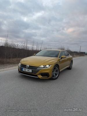 Dzeltens Volkswagen Arteon 2020 Tallina, ar dzinēja tilpumu 2.00 L un nobraukumu 61 tūkst. km par 27800 €, foto  vietnē AUTOMOTO.COM.LV