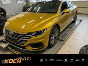 Dzeltens Volkswagen Arteon 2017 Kauņa, ar dzinēja tilpumu 2.00 L un nobraukumu 79 tūkst. km par 29538 €, foto  vietnē AUTOMOTO.COM.LV