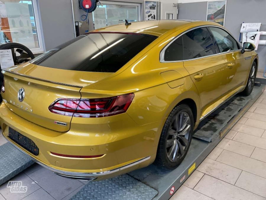 Yellow Volkswagen Arteon 2017 in Kaunas, with an engine capacity of 2.00 L and mileage of 79 thousand km for 29538 €, photo 3 on AUTOMOTO.COM.LV
