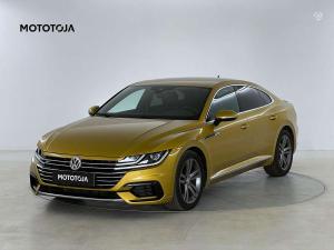Dzeltens Volkswagen Arteon 2019 Viļņa, ar dzinēja tilpumu 1.50 L un nobraukumu 105 tūkst. km par 19500 €, foto  vietnē AUTOMOTO.COM.LV