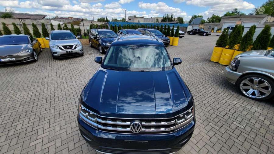 Zils Volkswagen Atlas 2019 Šauļi, ar dzinēja tilpumu 3.60 L un nobraukumu 144 tūkst. km par 20499 €, foto 4 vietnē AUTOMOTO.COM.LV