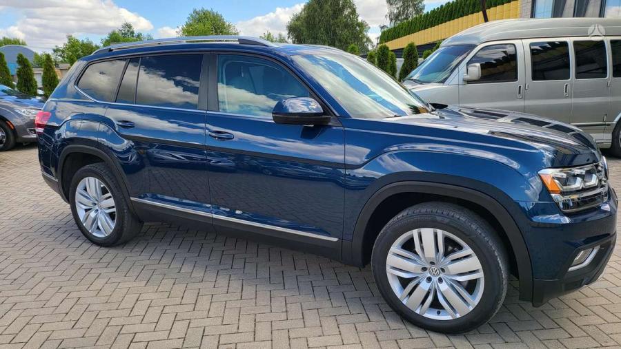 Zils Volkswagen Atlas 2019 Šauļi, ar dzinēja tilpumu 3.60 L un nobraukumu 144 tūkst. km par 20499 €, foto 5 vietnē AUTOMOTO.COM.LV