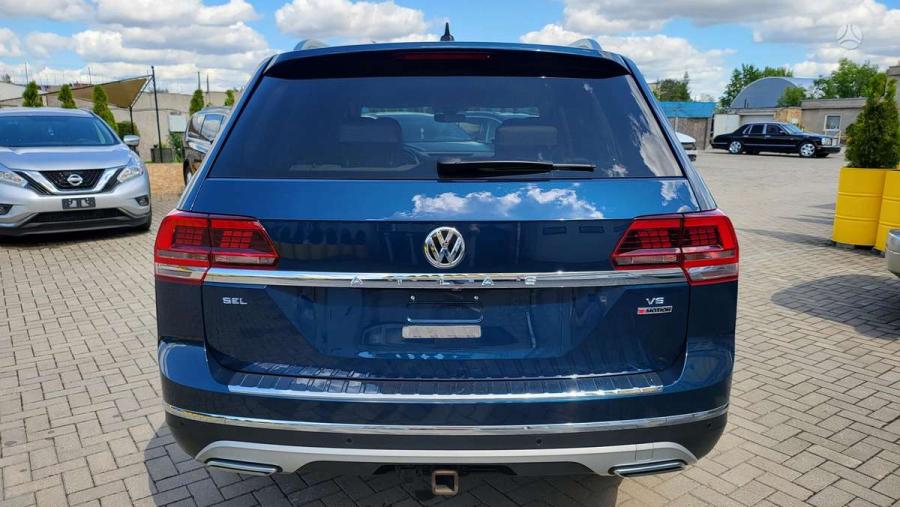 Zils Volkswagen Atlas 2019 Šauļi, ar dzinēja tilpumu 3.60 L un nobraukumu 144 tūkst. km par 20499 €, foto 8 vietnē AUTOMOTO.COM.LV