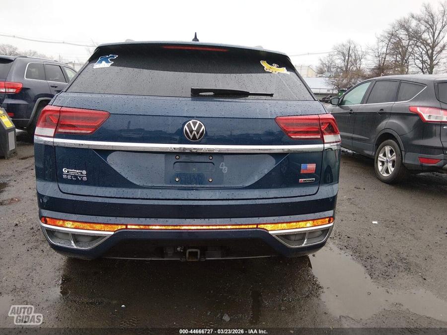 Zils Volkswagen Atlas Cross Sport 2022 Klaipėda, ar dzinēja tilpumu 3.60 L un nobraukumu 58 tūkst. km par 19000 €, foto 4 vietnē AUTOMOTO.COM.LV