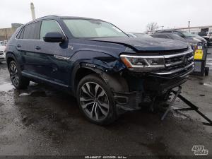 Zils Volkswagen Atlas Cross Sport 2022 Klaipėda, ar dzinēja tilpumu 3.60 L un nobraukumu 58 tūkst. km par 19000 €, foto 5 vietnē AUTOMOTO.COM.LV