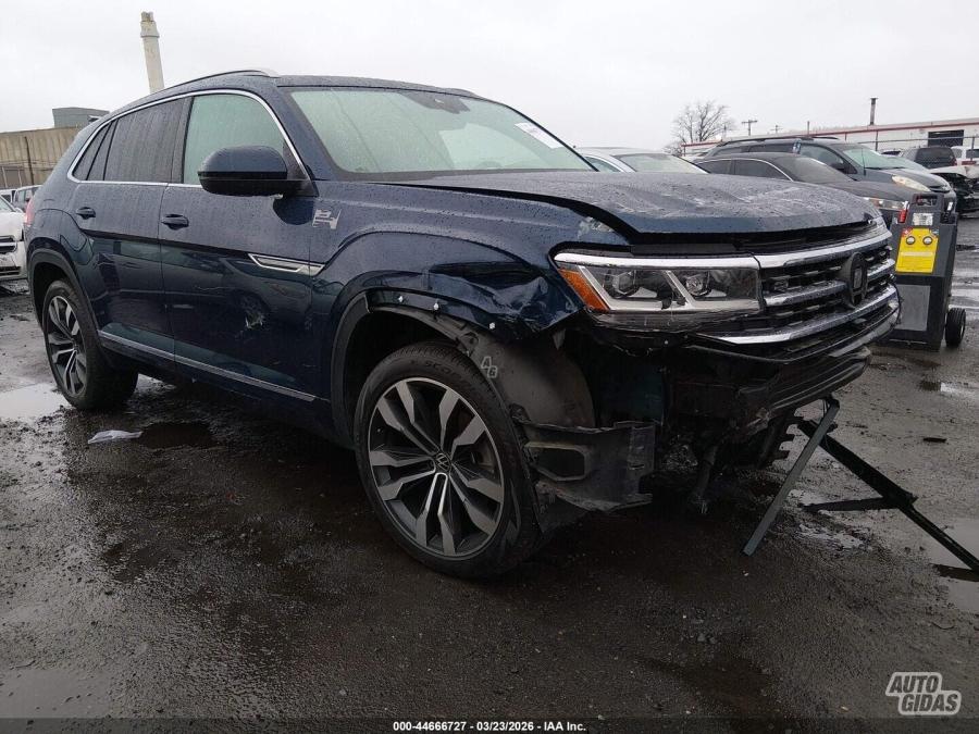Zils Volkswagen Atlas Cross Sport 2022 Klaipėda, ar dzinēja tilpumu 3.60 L un nobraukumu 58 tūkst. km par 19000 €, foto 5 vietnē AUTOMOTO.COM.LV