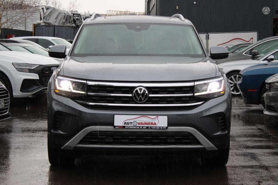 Pelēks Volkswagen Atlas 2021 Viļņa, ar dzinēja tilpumu 3.60 L un nobraukumu 152 tūkst. km par 20900 €, foto 3 vietnē AUTOMOTO.COM.LV