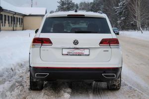 White Volkswagen Atlas 2021 in Vilnius, with an engine capacity of 3.60 L and mileage of 132 thousand km for 20300 €, photo 6 on AUTOMOTO.COM.LV