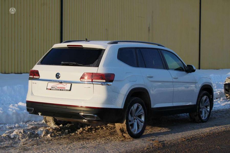 Balts Volkswagen Atlas 2021 Viļņa, ar dzinēja tilpumu 3.60 L un nobraukumu 117 tūkst. km par 21600 €, foto 7 vietnē AUTOMOTO.COM.LV