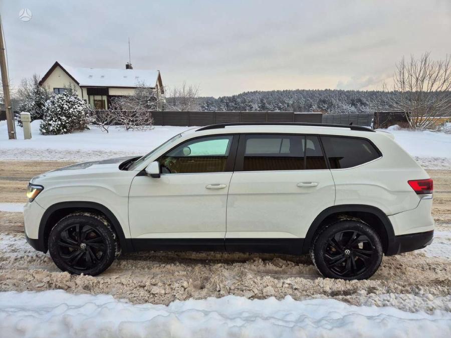 Balts Volkswagen Atlas 2021 Viļņa, ar dzinēja tilpumu 3.60 L un nobraukumu 132 tūkst. km par 20300 €, foto 3 vietnē AUTOMOTO.COM.LV