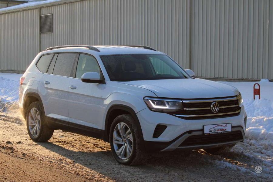 Balts Volkswagen Atlas 2021 Viļņa, ar dzinēja tilpumu 3.60 L un nobraukumu 117 tūkst. km par 21600 €, foto 8 vietnē AUTOMOTO.COM.LV