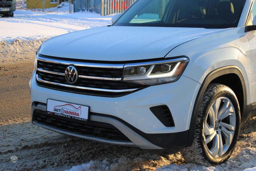 Balts Volkswagen Atlas 2021 Viļņa, ar dzinēja tilpumu 3.60 L un nobraukumu 117 tūkst. km par 21600 €, foto 9 vietnē AUTOMOTO.COM.LV